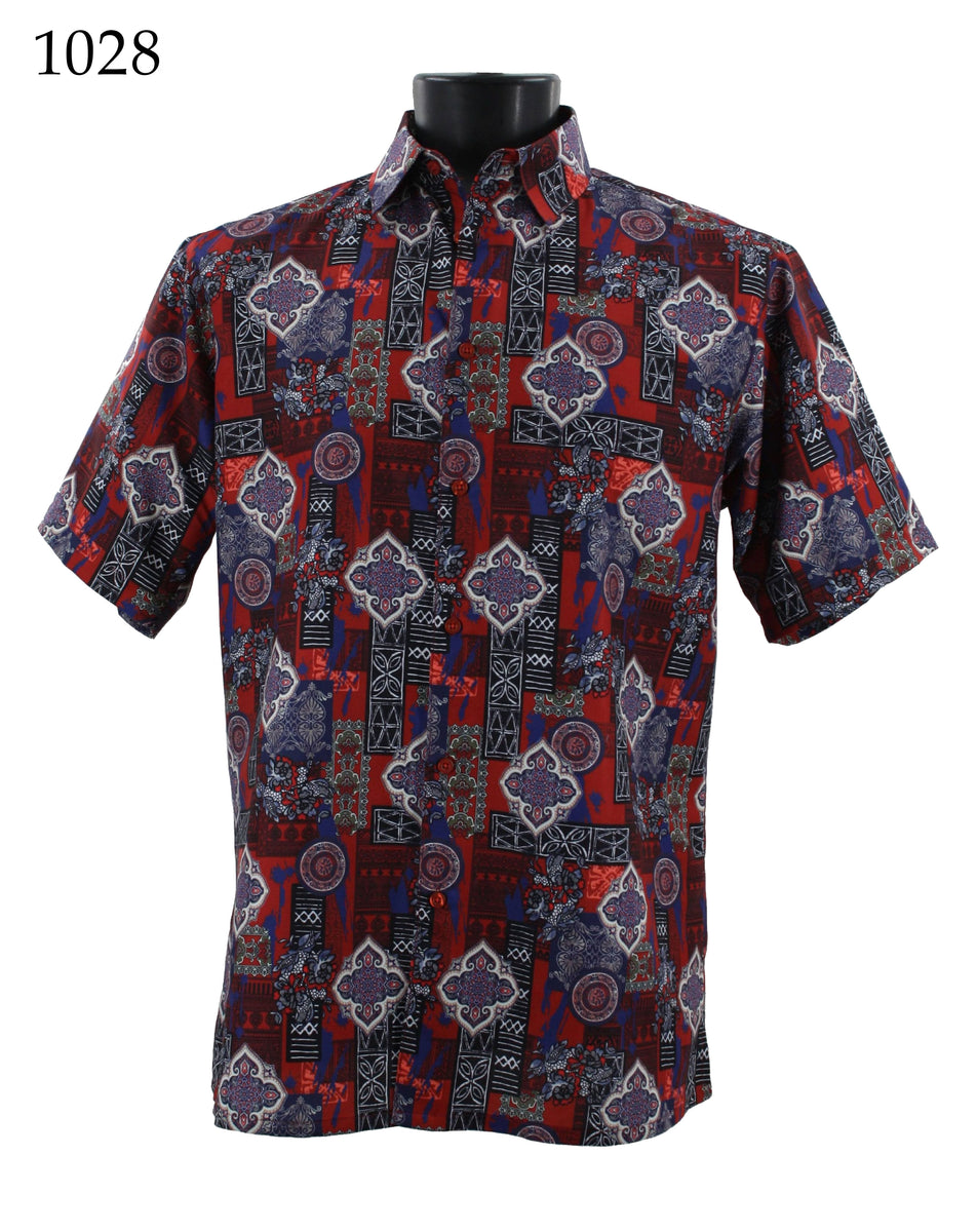 Bassiri Short Sleeve Shirt 1028 – Unique Design Menswear