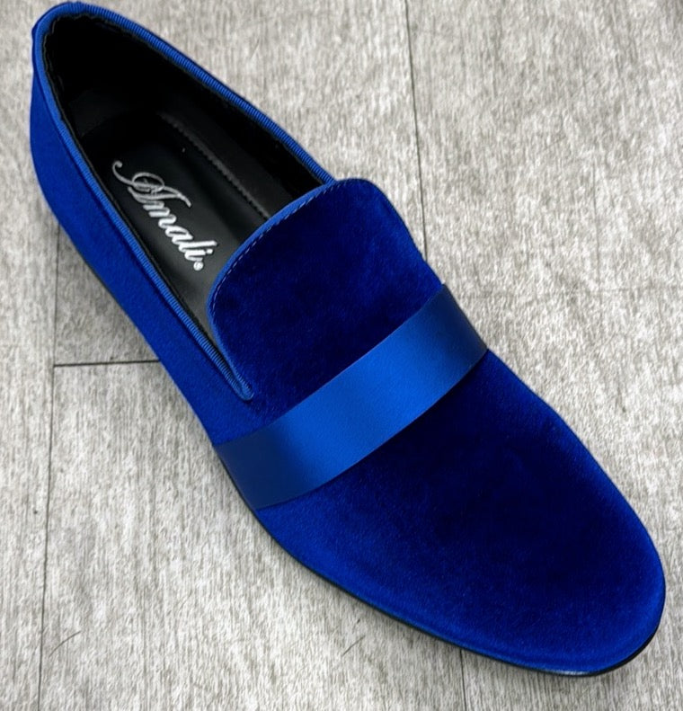 Exclusive Formal Dress Shoe Royal Blue 7021 – Unique Design Menswear